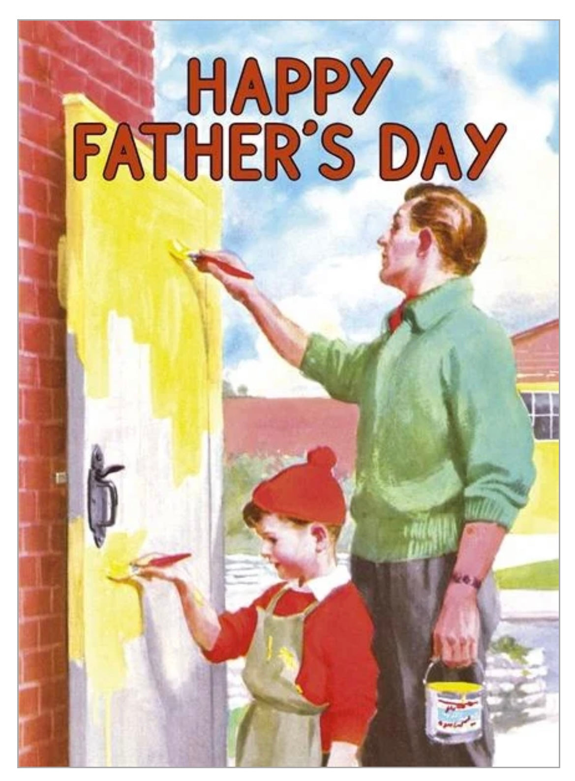 Painting Happy Father's Day Card – studiopylon