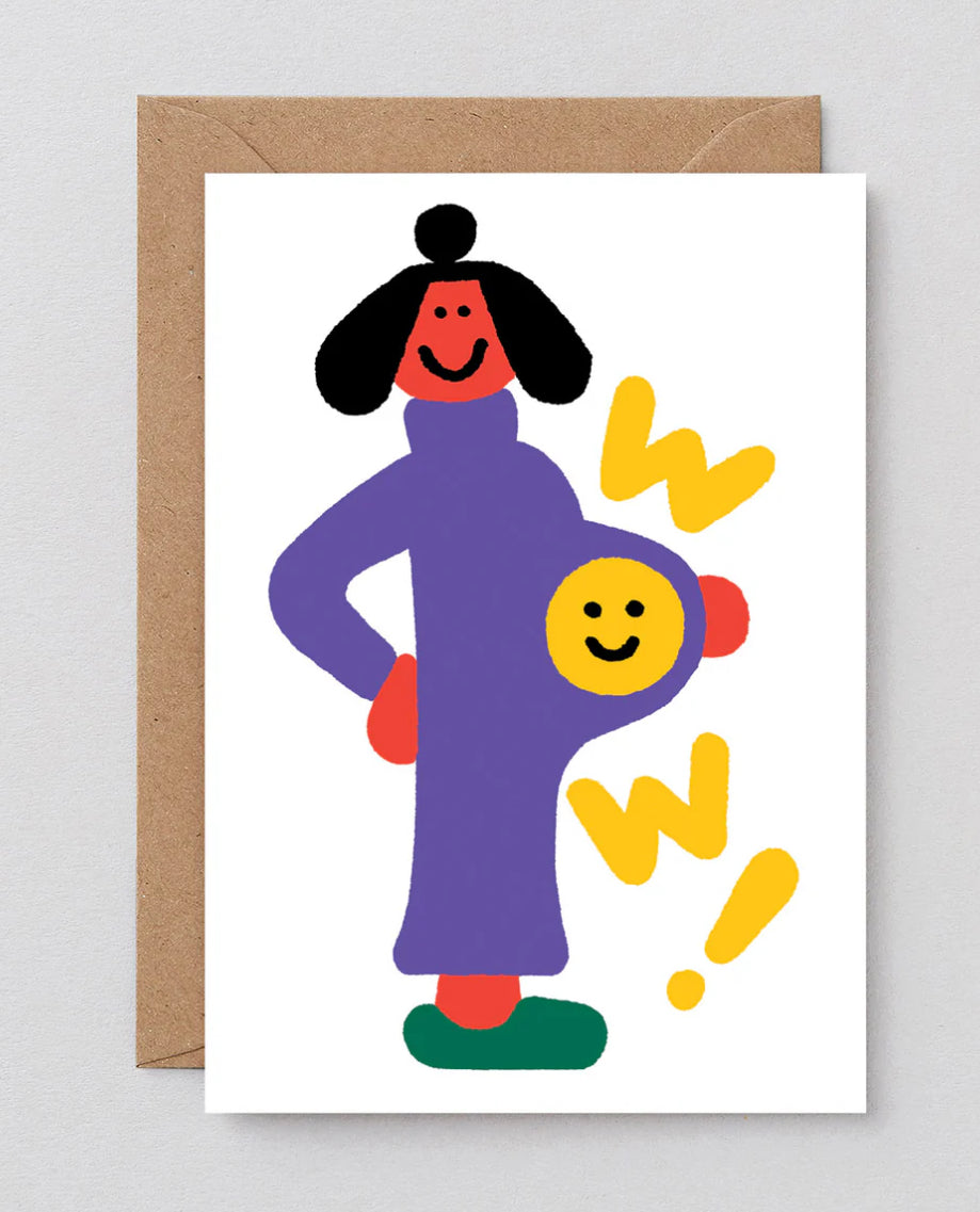 Wow Baby Card – studiopylon