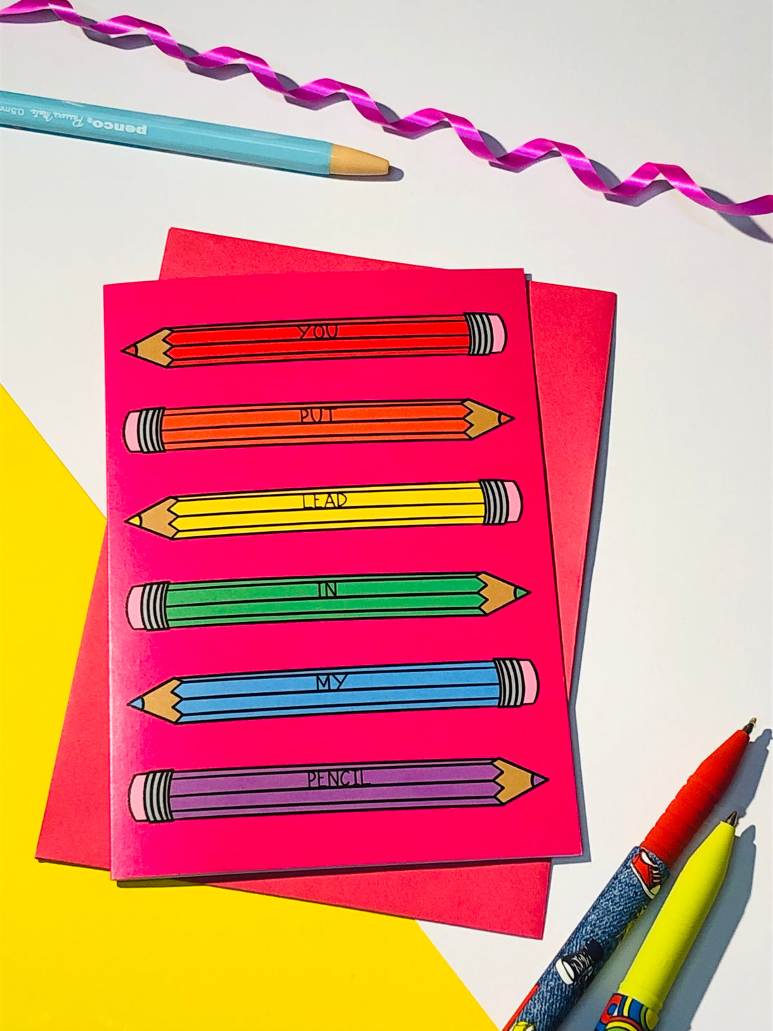 Lead in my Pencil Card – studiopylon