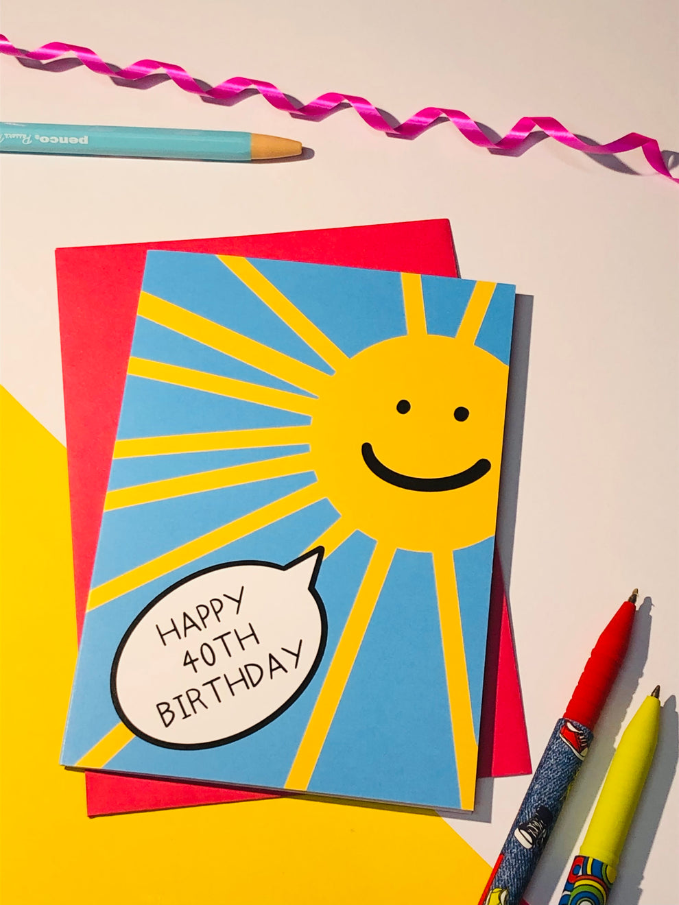 40th Birthday Card – studiopylon