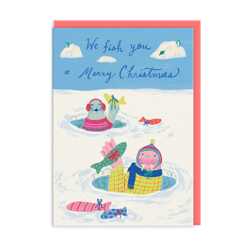 Seal Christmas Card – studiopylon