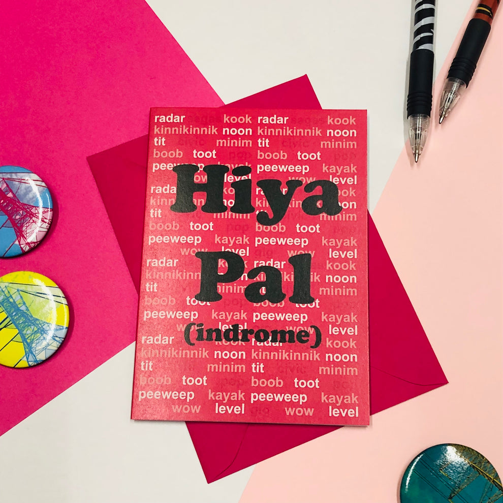 Hiya Pal Greetings Card – studiopylon