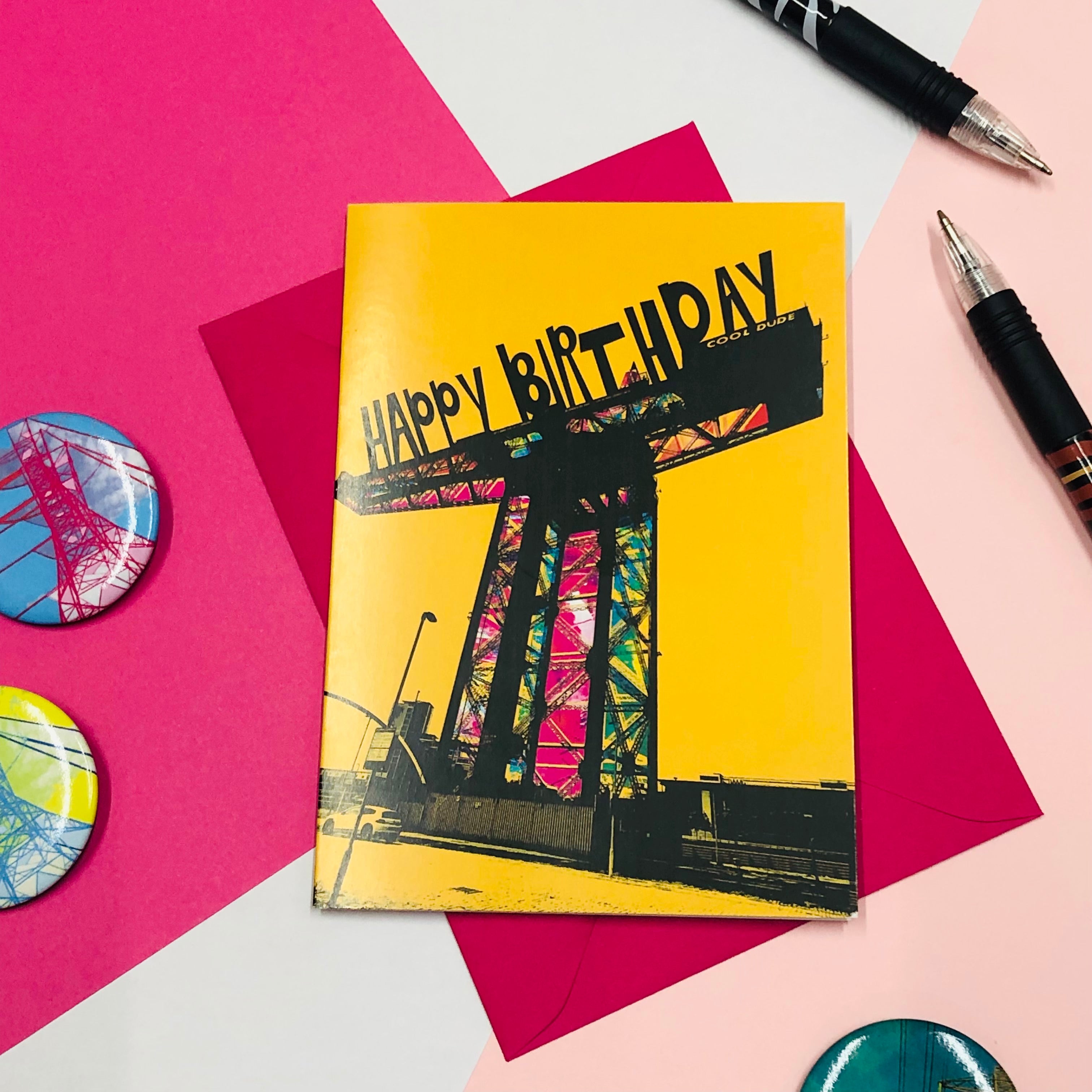 Crane Birthday Greetings Card – studiopylon