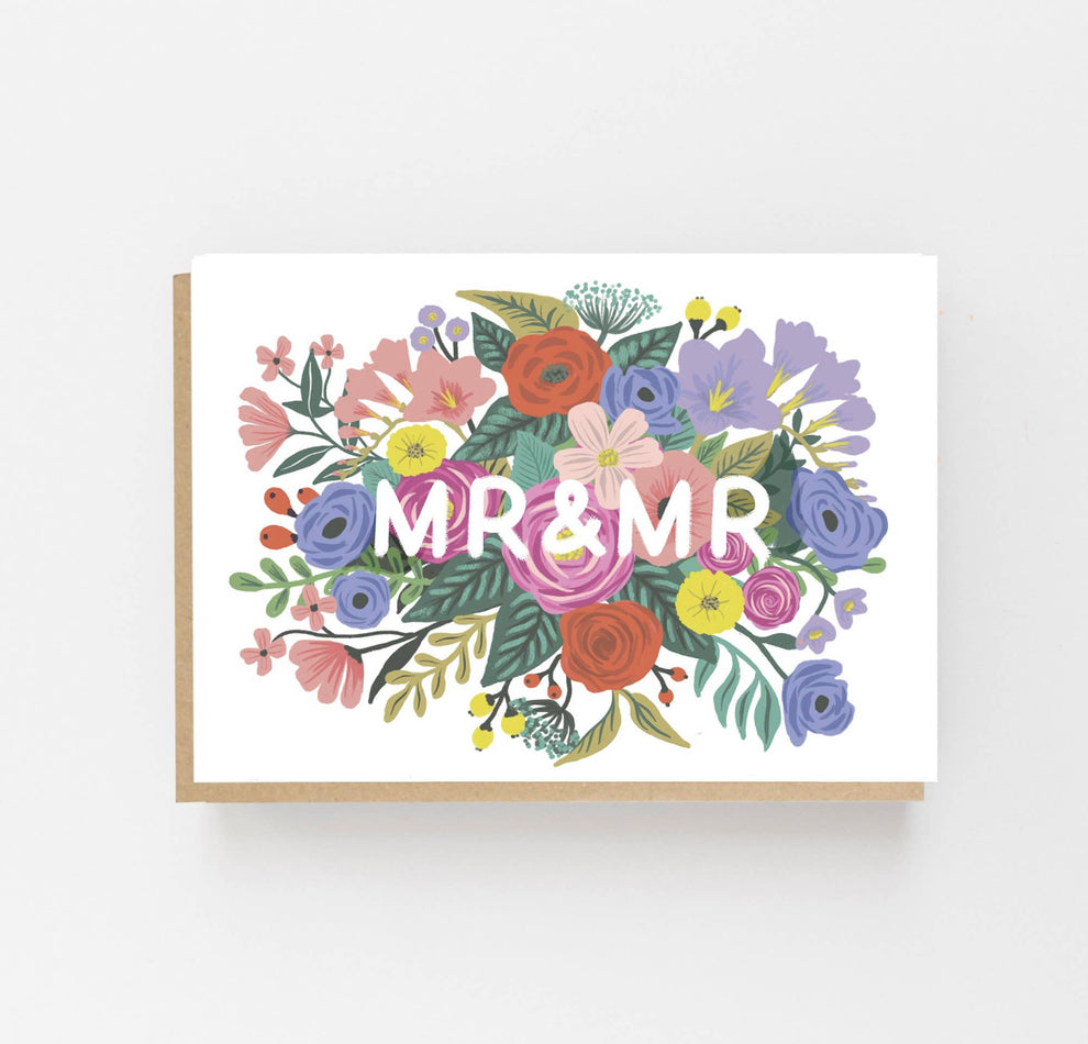 Mr & Mr Wedding Card – studiopylon
